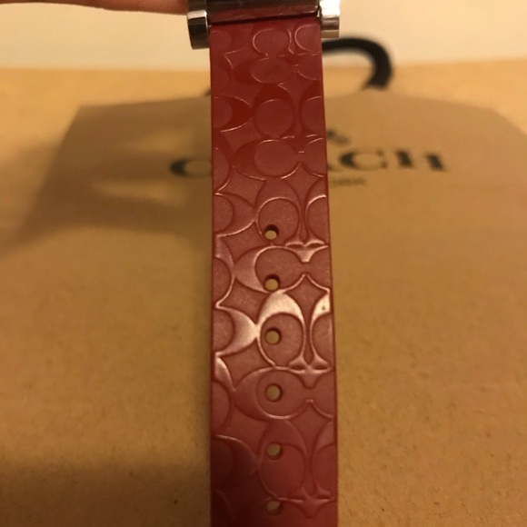 Coach | Accessories | Authentic Coach Red Watch Womans | Poshmark